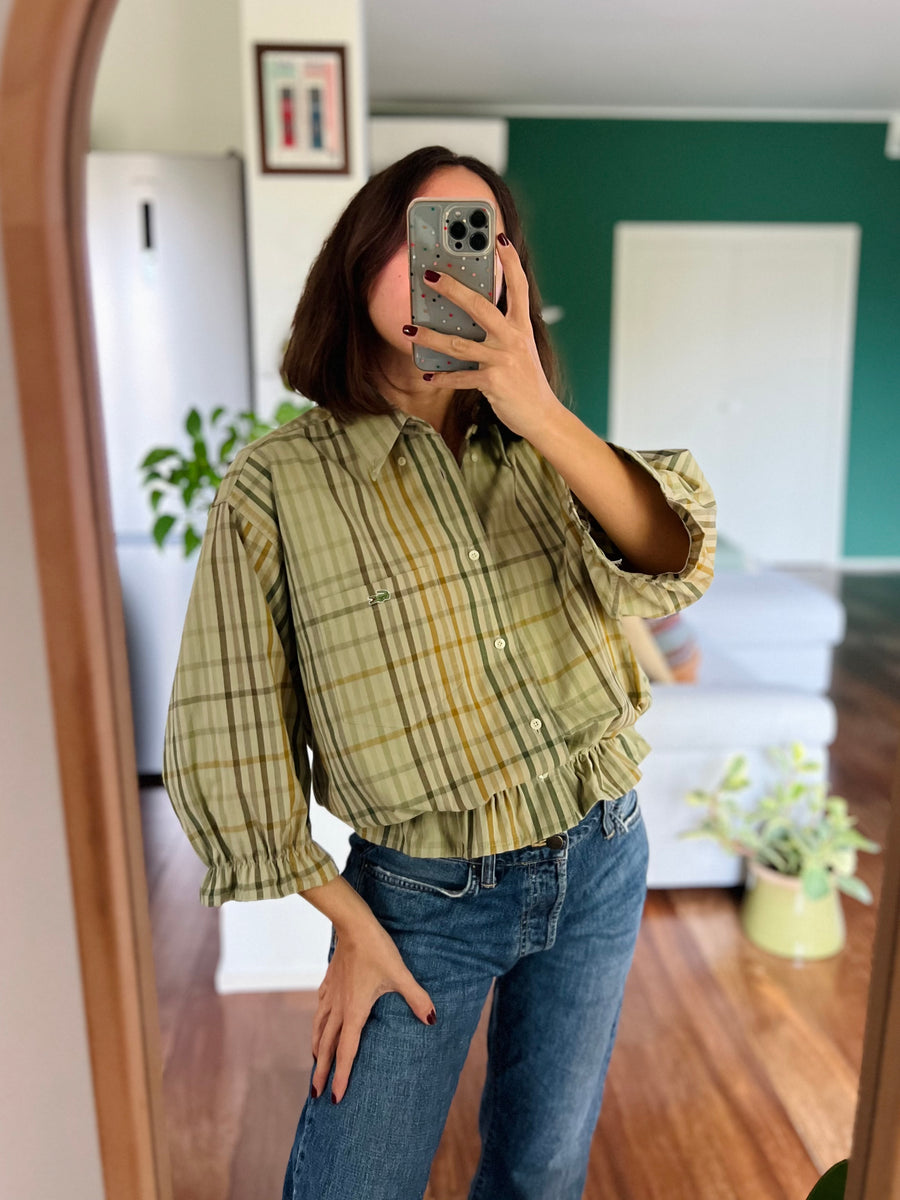 Camicia Gilbi Lacoste quadretti autunno – Celestina Vintage
