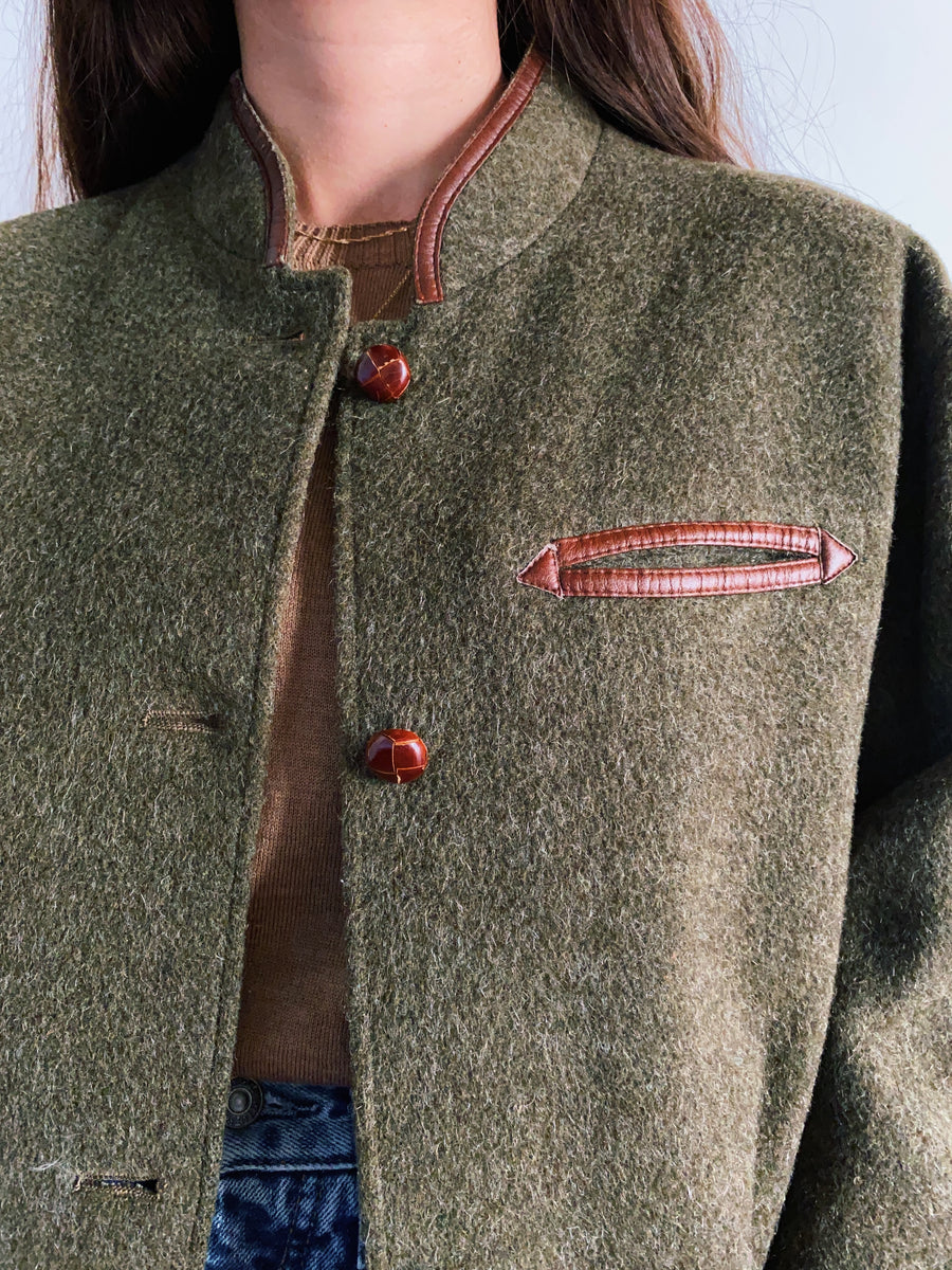 Giacca tirolese verde – Celestina Vintage